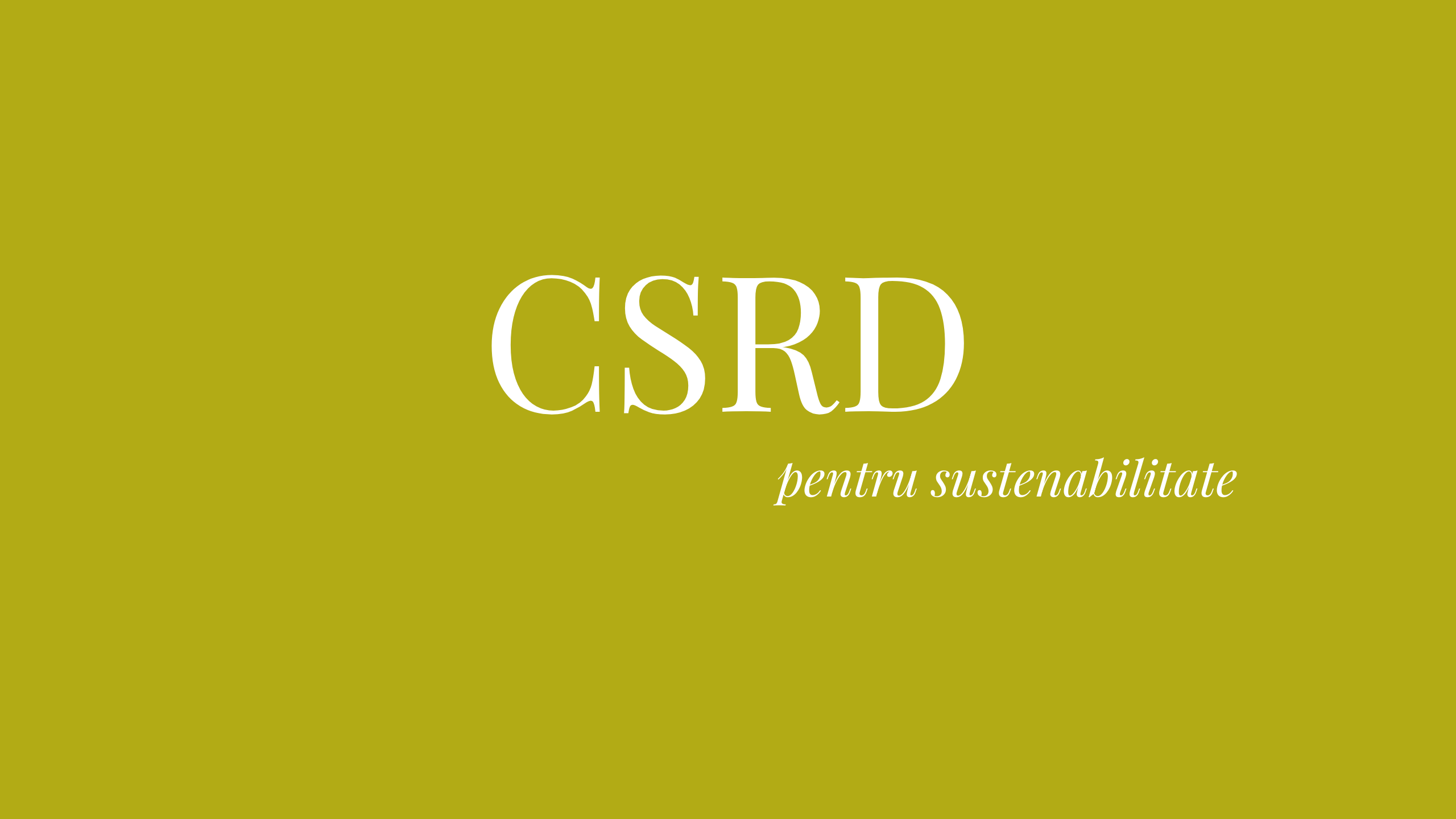 Workshop CSRD - Reciclad'OR - Reciclează inteligent